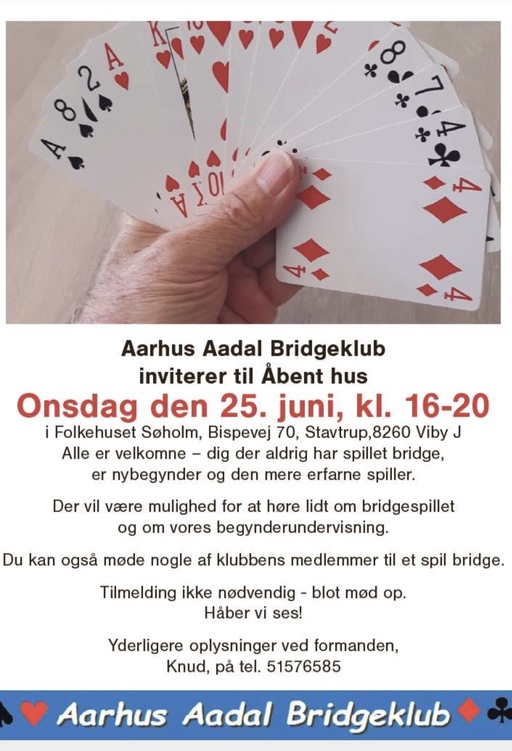 Aarhus Aadal Bridgeklub, Denmark