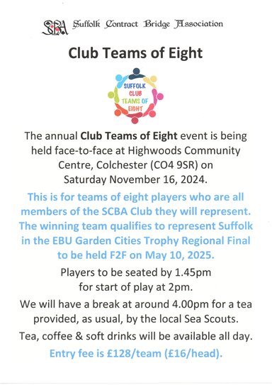 Clare Bridge Club, Clare, Suffolk, UK