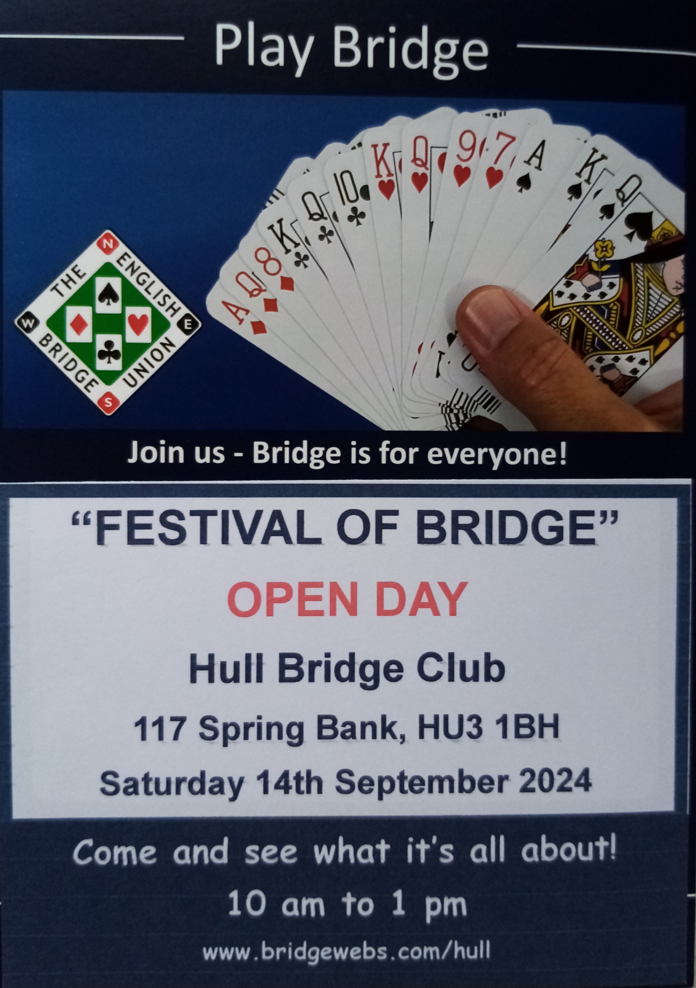 Hull Bridge Club, Hull, East Yorks, England