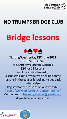 No Trumps Bridge Club, Douglas, Isle of Man