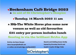 Kent Contract Bridge Association, Kent