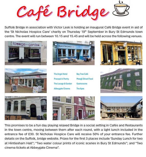 Stansfield Bridge Club, Suffolk